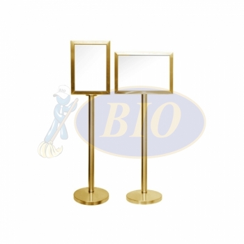 Stainless Steel A3 Display Stand